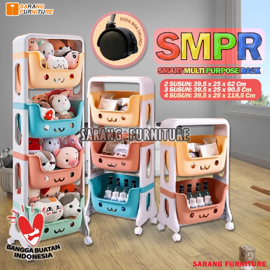 Jual RAK MAINAN ANAK RAK RODA RAK DAPUR / RAK KAMAR MANDI / LAUNDRY RAK ...