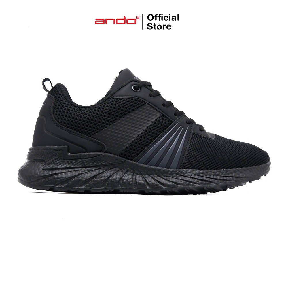 Jual Ando Official Sepatu Sneakers Supercell Pria Dewasa - Hitam/Hitam ...