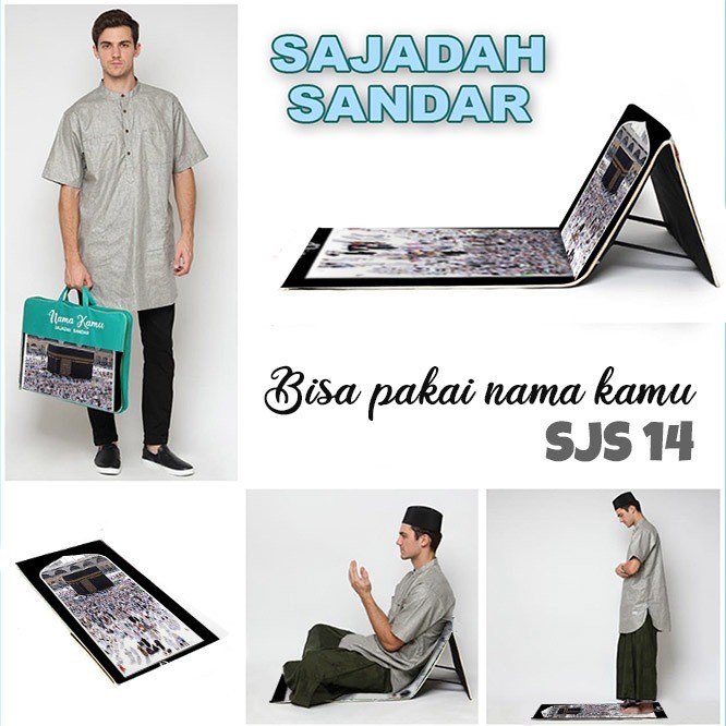 Jual sajadah sandar lipat sejadah sandaran punggung original ...