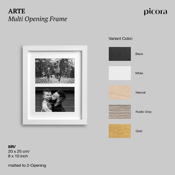 Jual Frm Picora Arte Multi Opening Frame 20X25Cm 8R/2Op Bingkai Foto ...
