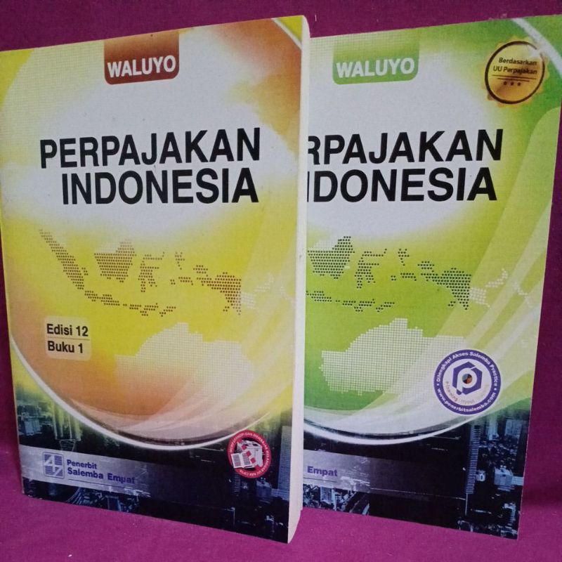 Jual Paket 2 Buku Perpajakan Indonesia Edisi 12 Buku 1 & 2 By Waluyo | Shopee Indonesia