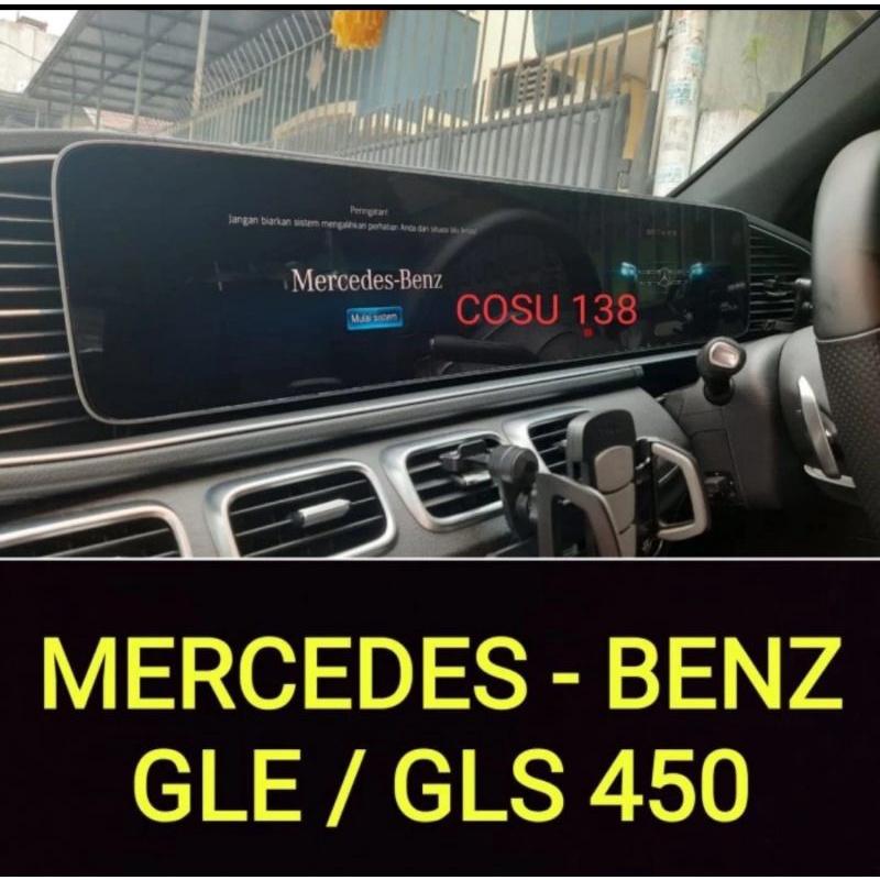 Jual Anti Gores Pelindung Layar Head Unit Mercy GLE GLS 450 Original ...