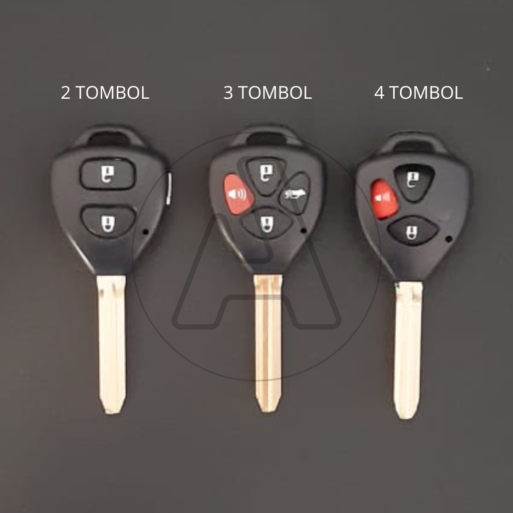 Jual Casing kunci Toyota innova,vios,fortuner,altis 2tombol , 3tombol ...