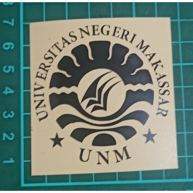 Jual Stiker Cutting Logo UNM MAKASSAR / Stiker Variasi Motor Mobil ...