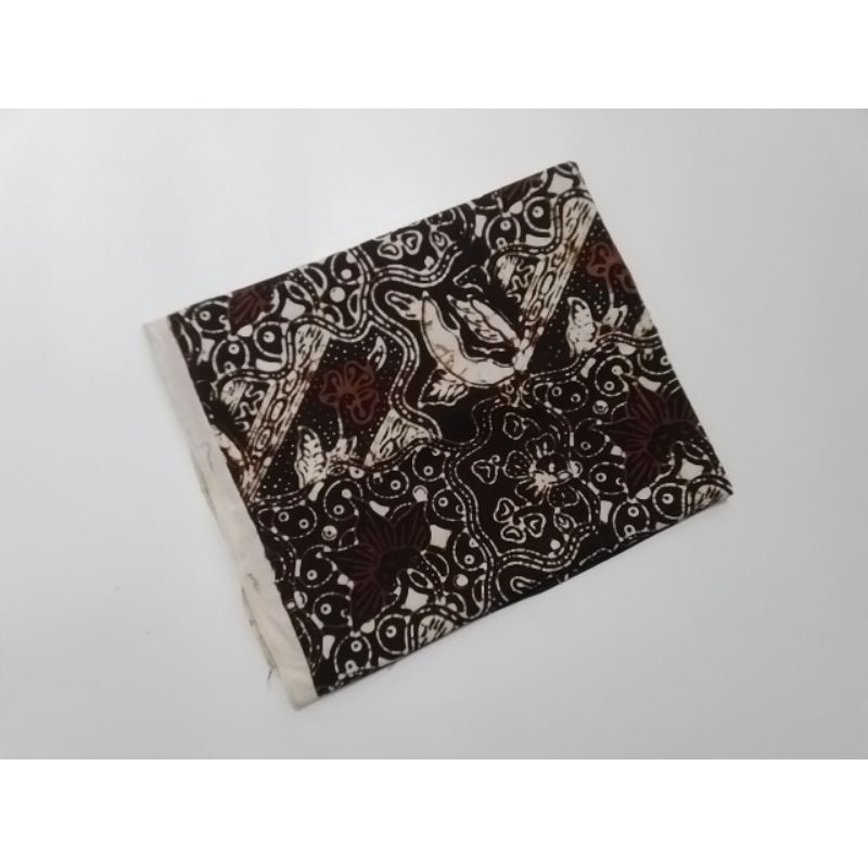 Jual Kain batik cap sogan Jogja motif jagad kawung | Shopee Indonesia
