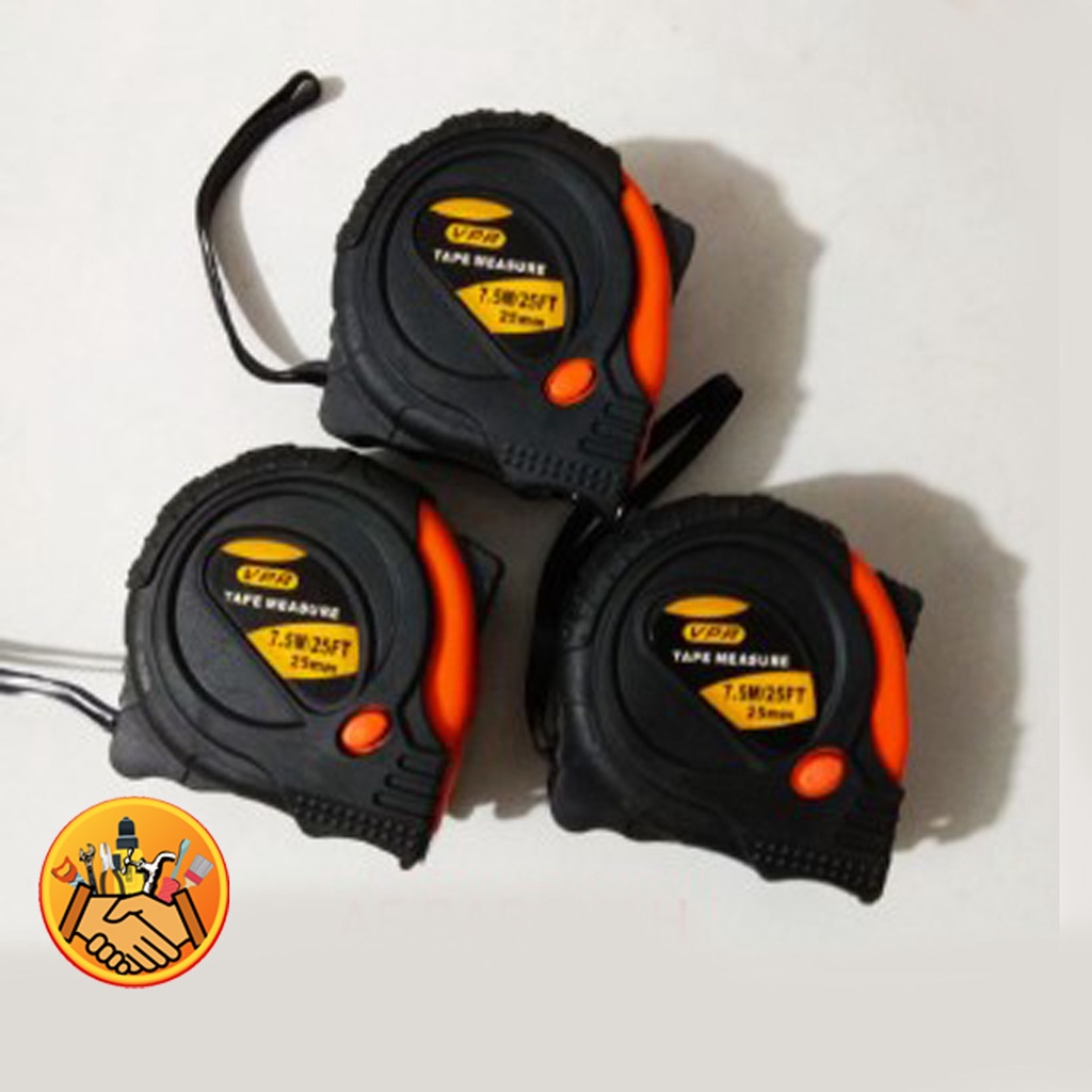 Jual METERAN 3M 5M 7,5M TUKANG BANGUNAN ROLL - TIPE KARET KUALITAS BAGUS MEASURING TAPE | Shopee ...
