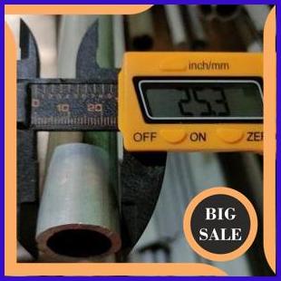 Jual parts pipa dural aluminium OD 25 mm x ID 19mm tebal 3mm 2774N23 ...