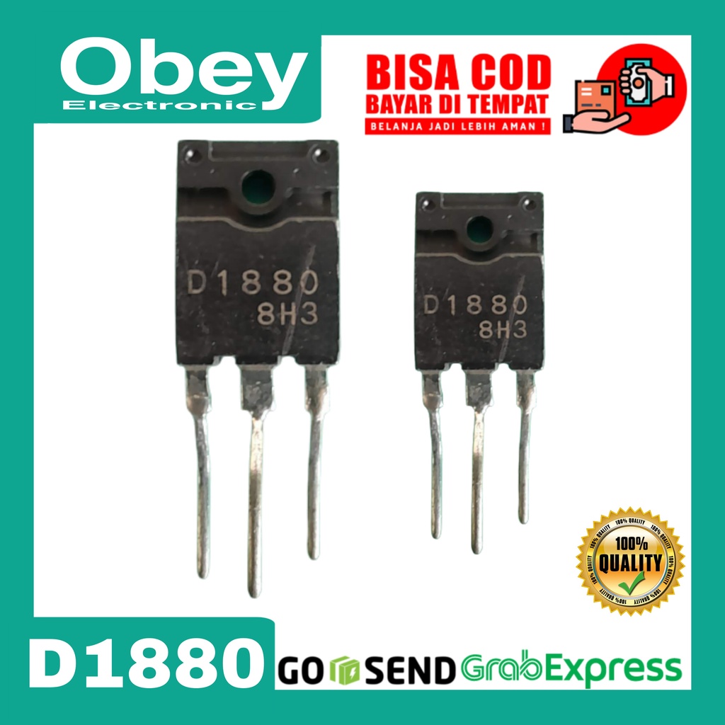 Jual Transistor D1880/D 1880 Original | Shopee Indonesia