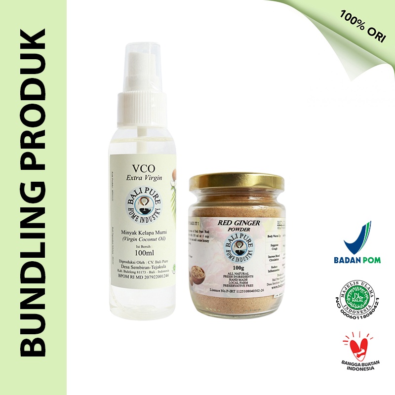 Jual Bali Pure Home Industry Paket Energi dan Imunitas - Bundling VCO ...