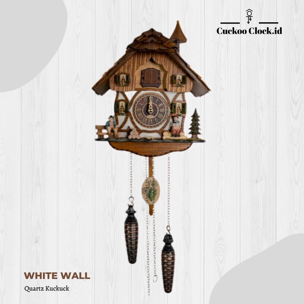 Jual Jam Kukuk Trenkle Tembok Putih dengan 12 Musik!! IMPOR JERMAN ...