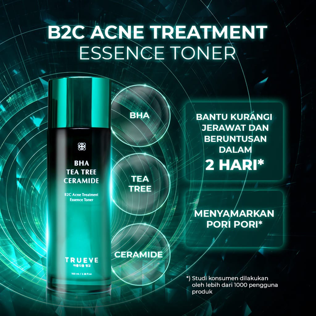 Jual TRUEVE B2C Acne Treatment Essence Toner 100 ML | Shopee Indonesia