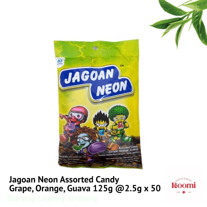 Jual Jagoan Neon Assorted Candy 125g | Shopee Indonesia