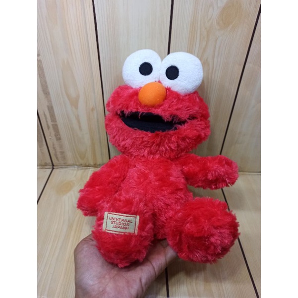 Jual boneka elmo sesame street original universal jepang mata kain ...