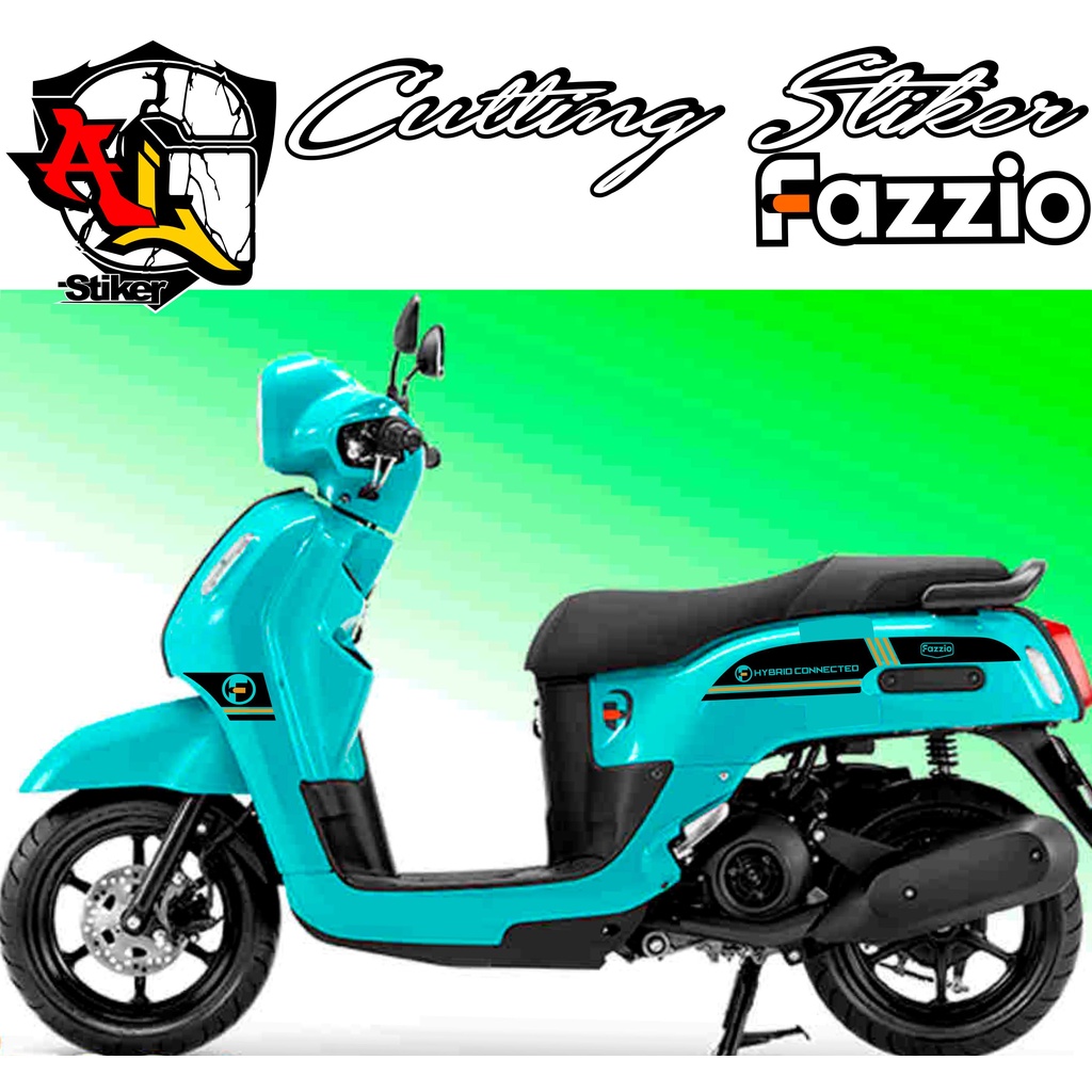 Jual STIKER CUTING/F135/STRIPING FAZZIO/DECAL/DECAL MOTOR/STRIPING LIS ...