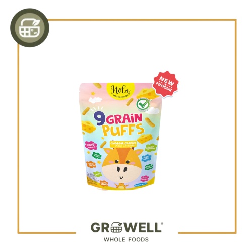 Jual 9 GRAIN PUFFS CHEDDAR CHEESE 25GR | Shopee Indonesia
