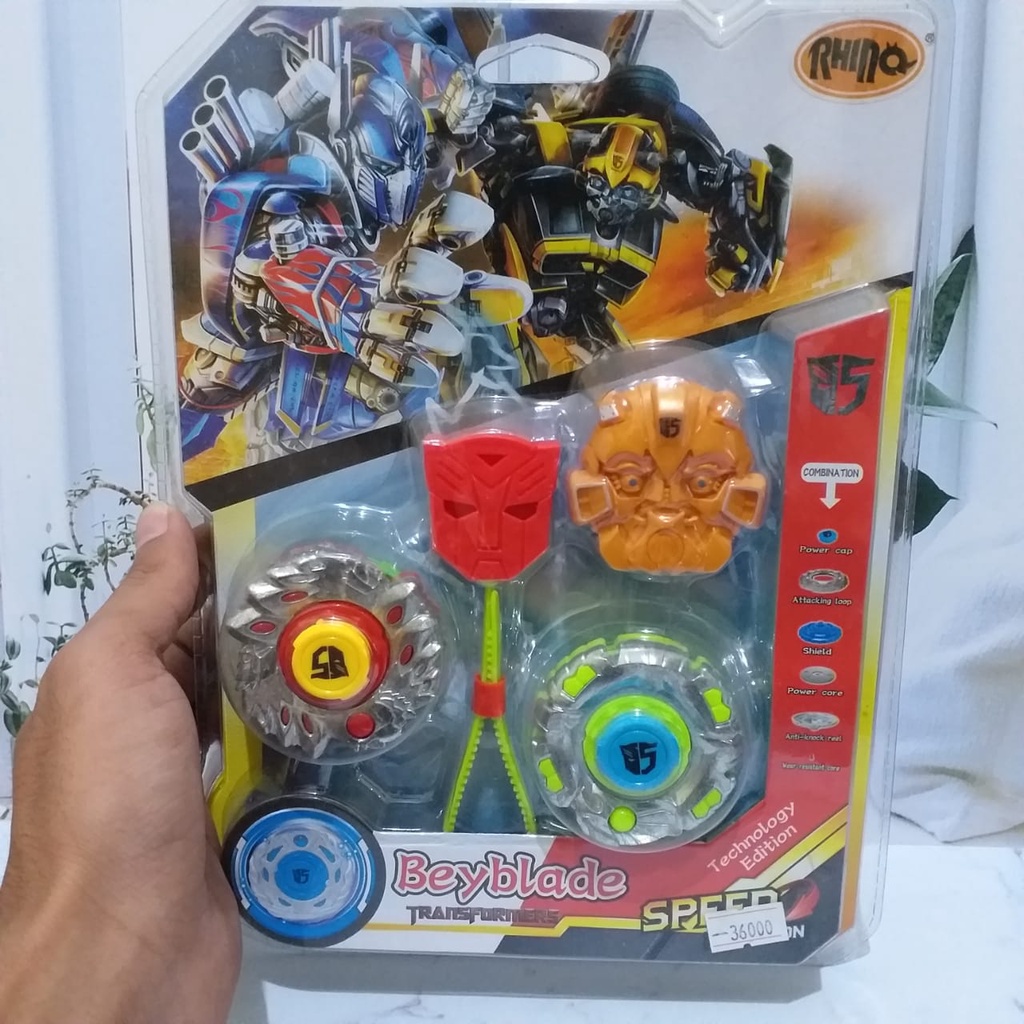 Jual Mainan Gasing Beyblade Transform Beyblade Strom Gyro + launcher ...