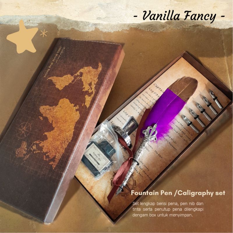 Jual Fountain pen/pen kaligrafi/ caligraphy set/set kaligrafi/pen tinta ...