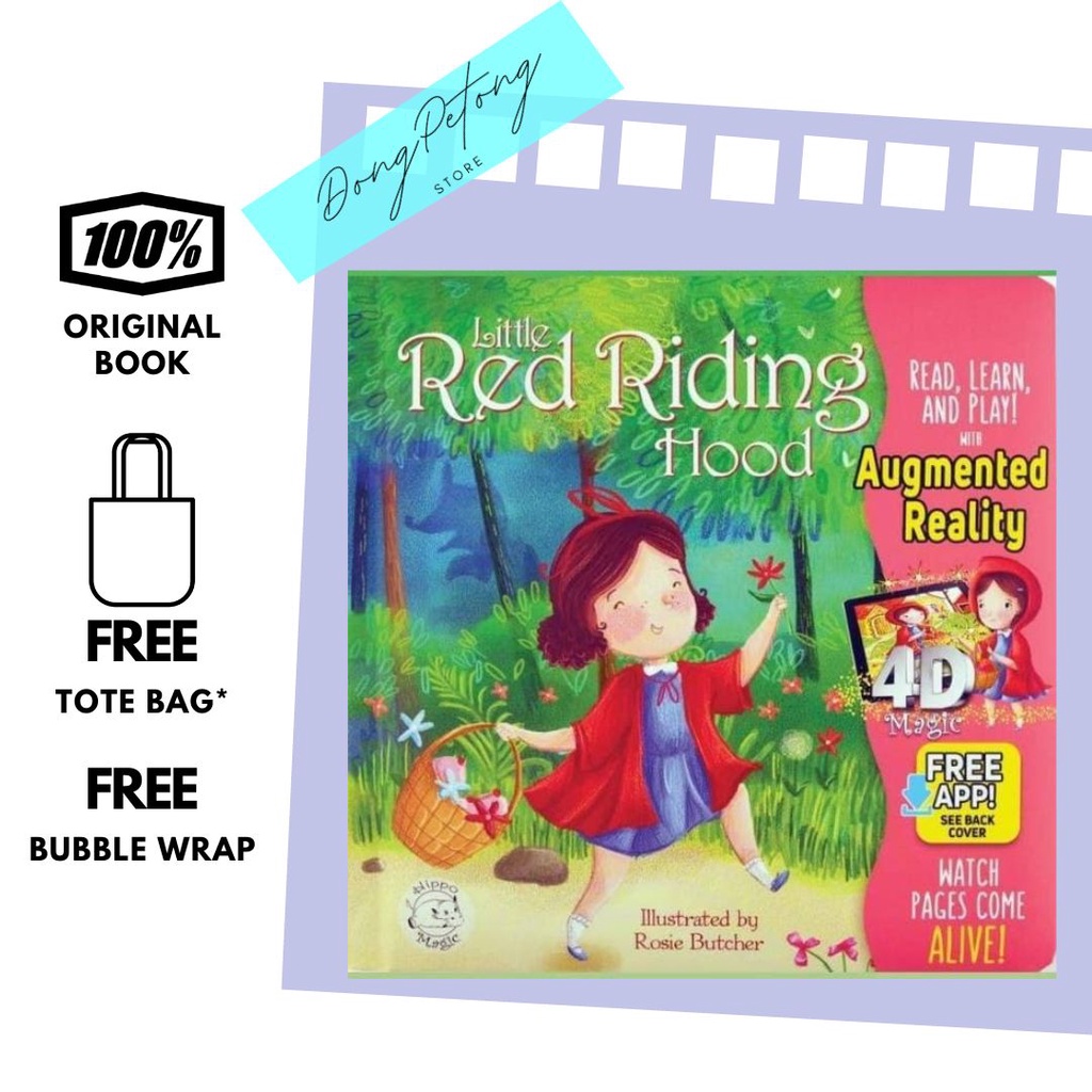 Jual [Buku Anak Impor] Little Red Riding Hood - Rosie Butcher | Shopee ...