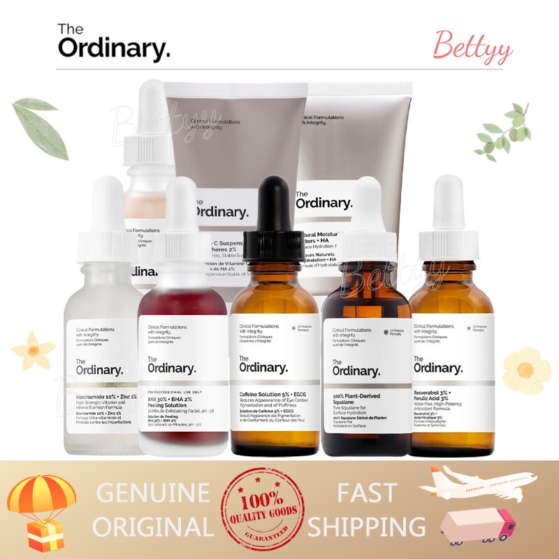 Jual The Ordinary Niacinamide/AHABHA Peeling/Alpha arbutin/Caffeine ...