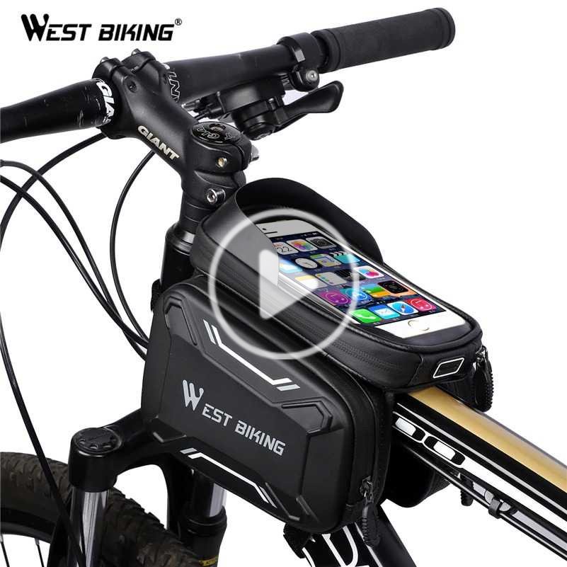 Jual WEST BIKING Tas Sepeda Smartphone Screen Touch Waterproof - YP0707 ...