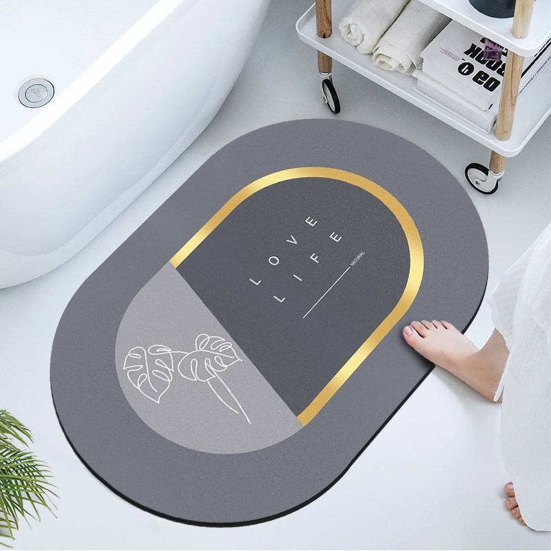 Jual Keset 2.5mm Diatomite Bundar Keset Kaki Anti Bau Nyerap Air Anti ...