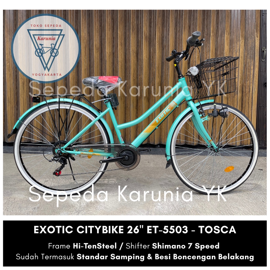 Jual Citybike 26 Exotic ET 5503 | 7 speed - Sepeda Keranjang Pasar CTB ...