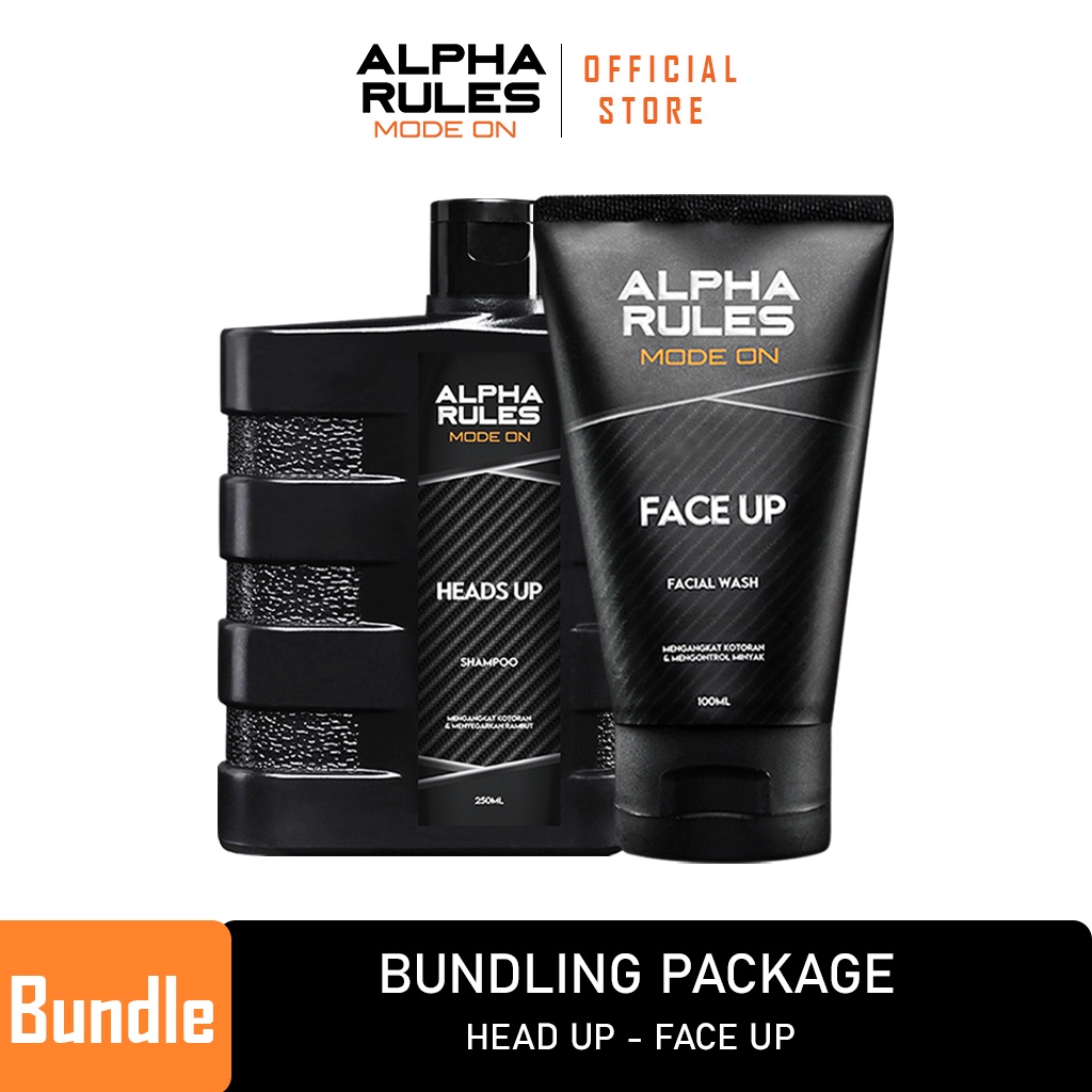 Jual ALPHA RULES BUNDLING PACKAGES - HEADS UP - FACE UP | Shopee Indonesia