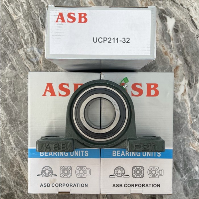 Jual BEARING PILLOW BLOCK UCP 211-32 ASB / P211 - 32 ASB ( as 2 inch ) | Shopee Indonesia