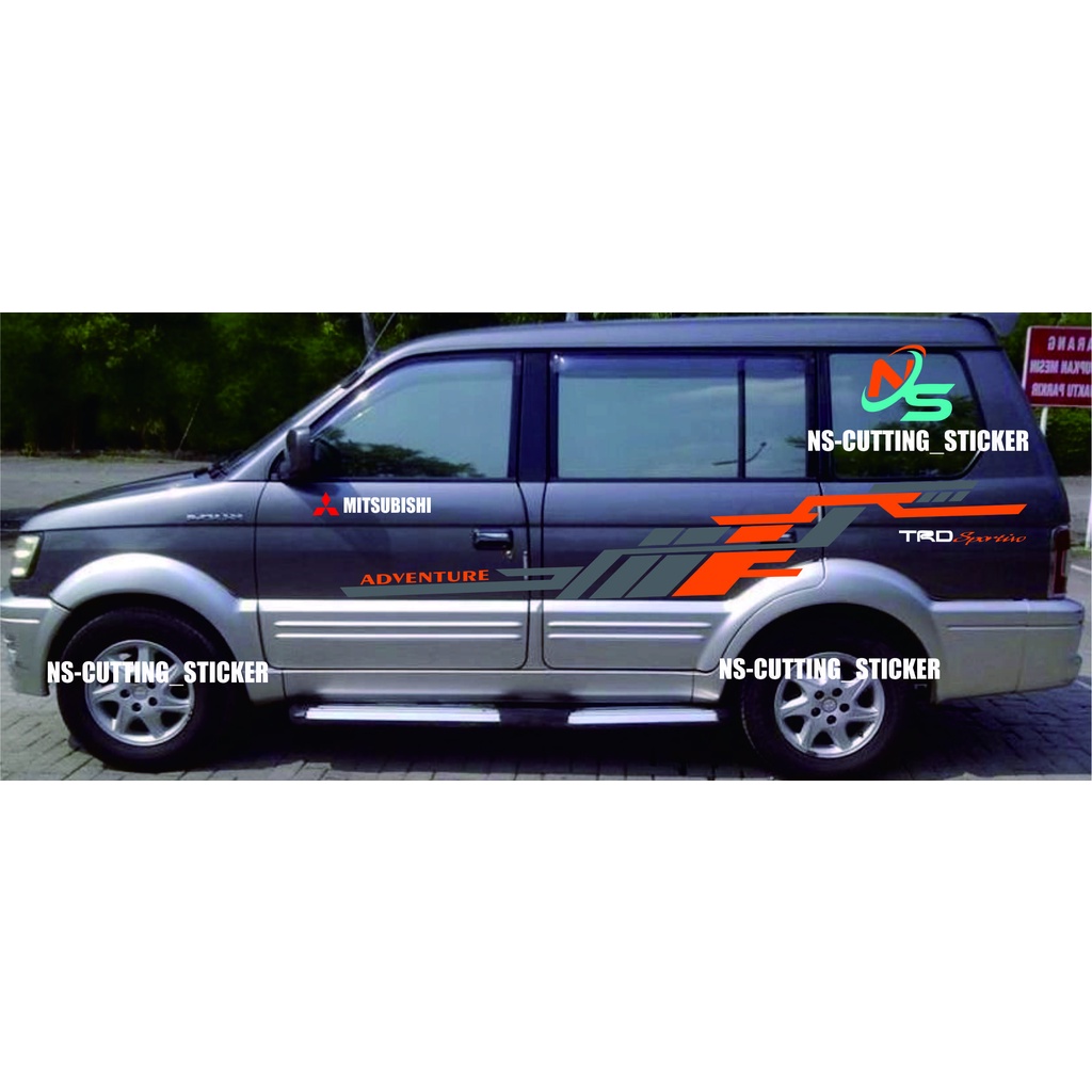 Jual sticker mobil kuda cutting stiker mobil kuda sport modif adventure ...