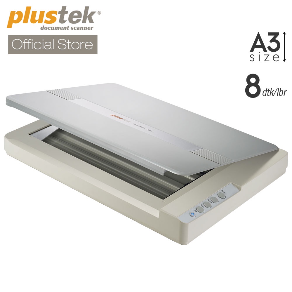 Jual Plustek Scanner OpticSlim 1180 - 8 Detik/lembar (A3) | Shopee ...