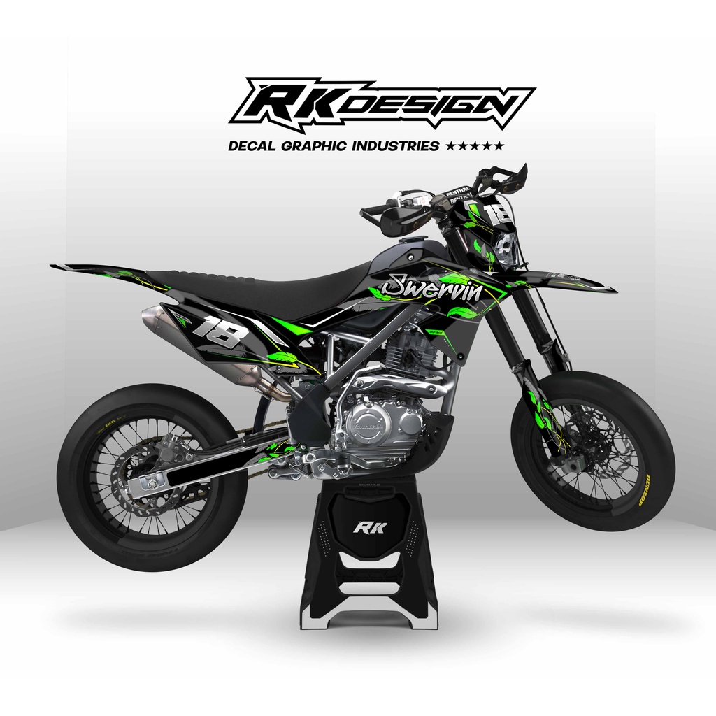 Jual NEW DESAIN DECAL KAWASAKI KLX BF KEREN FULL BODY PREMIUM SUPER ...