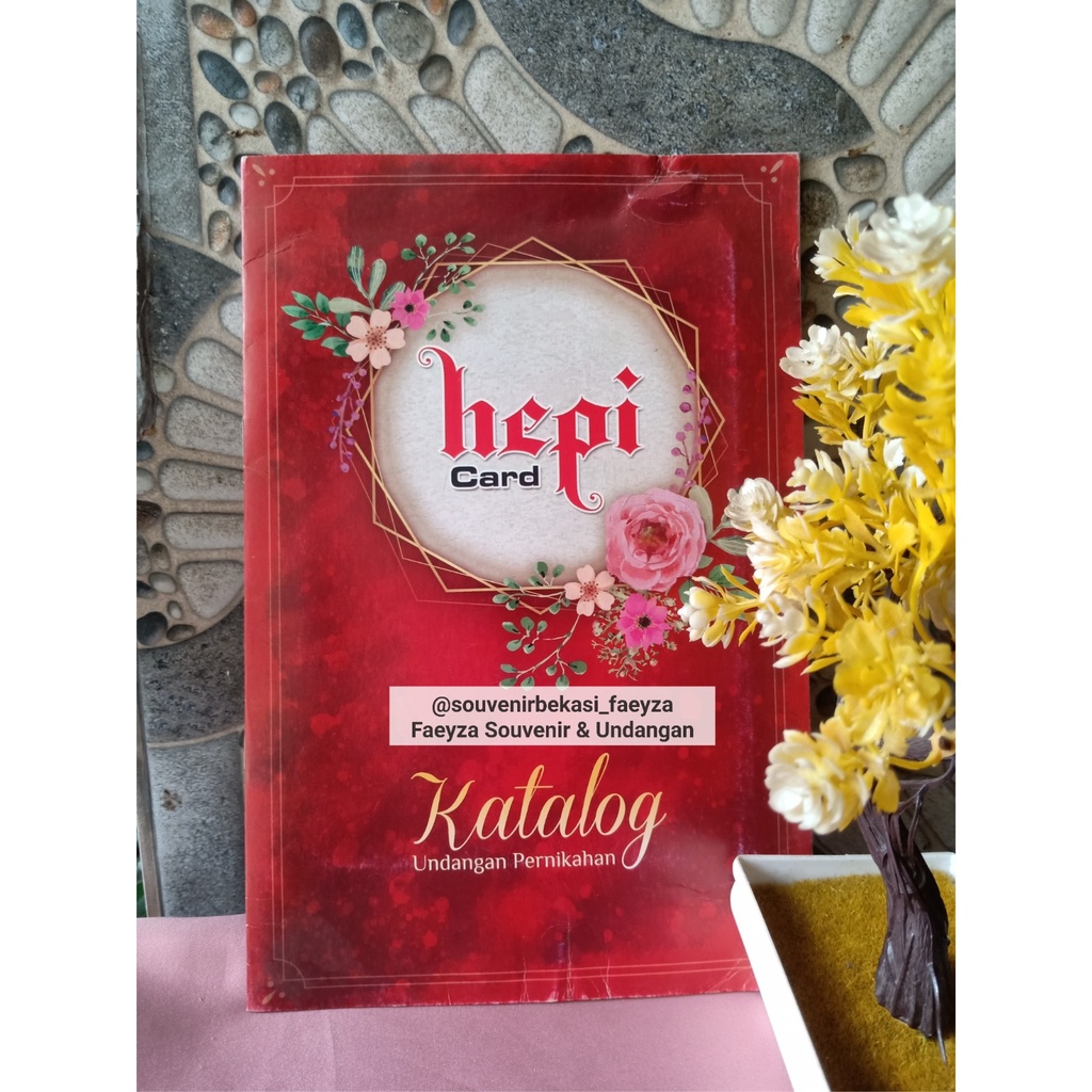 Jual Katalog Undangan Hepi | Shopee Indonesia