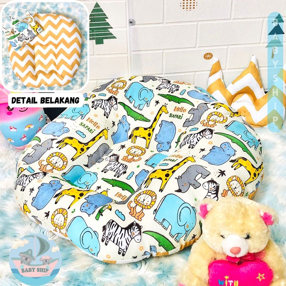 Jual Sofa Bayi 2in1 Multifungsi [ ZigZag Series ] / Baby Lounger / Free ...