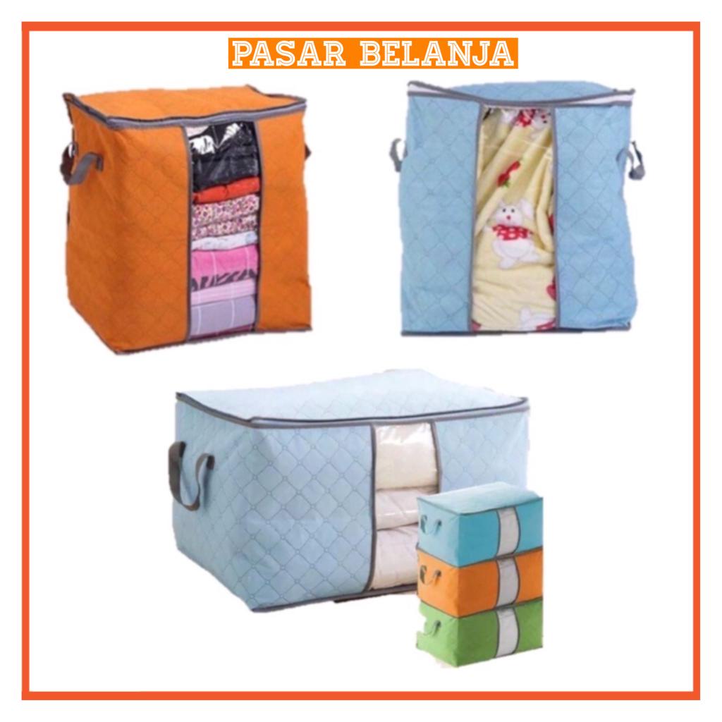 Jual P0037033 Tempat Penyimpanan Storage Box Bambo / Organizer Bag ...