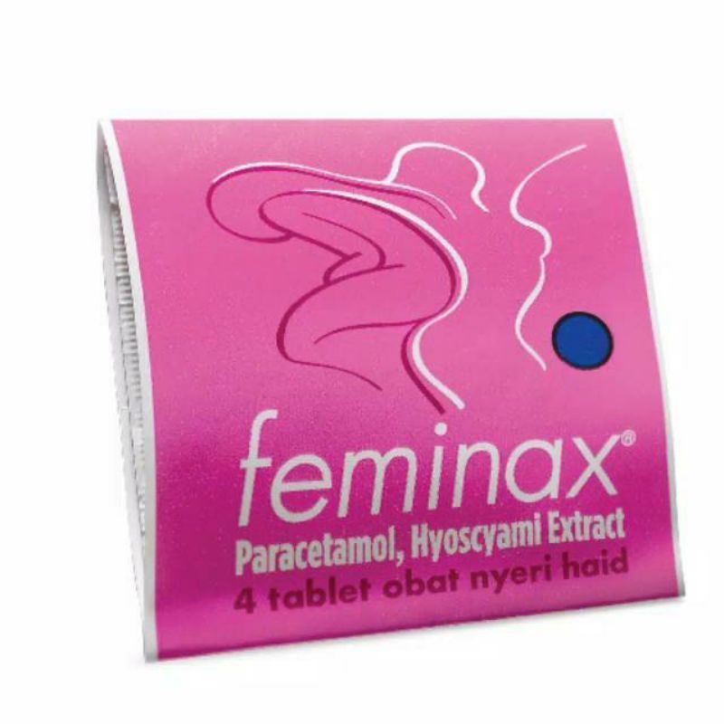 Jual FEMINAX - mengurangi rasa sakit saat haid (1 strip - 4 tablet ...