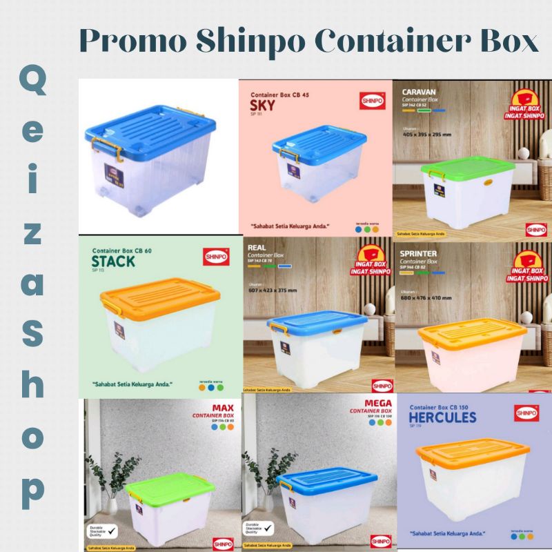 Jual SHINPO CONTAINER BOX CB 18-25-30-33-45-52-60-70-82-95-130-150-195 ...