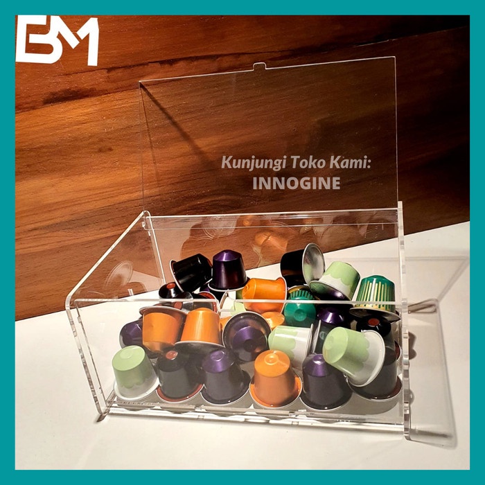 Jual Mesin Kopi Kapsul Nespresso Coffee Capsule Holder Acrylic Refill ...