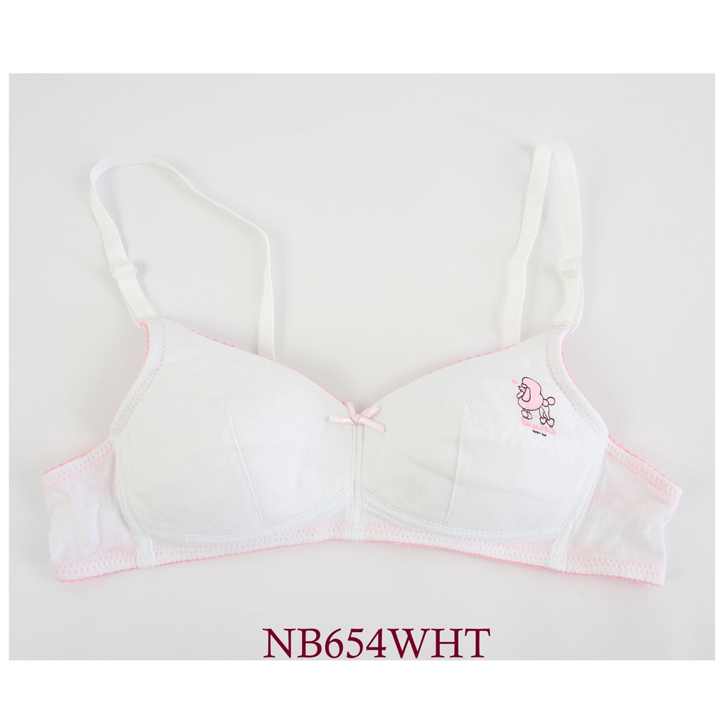 Jual Bra Miniset Remaja Tanpa Kawat Busa Tipis Full Cup size 38AA Bahan ...