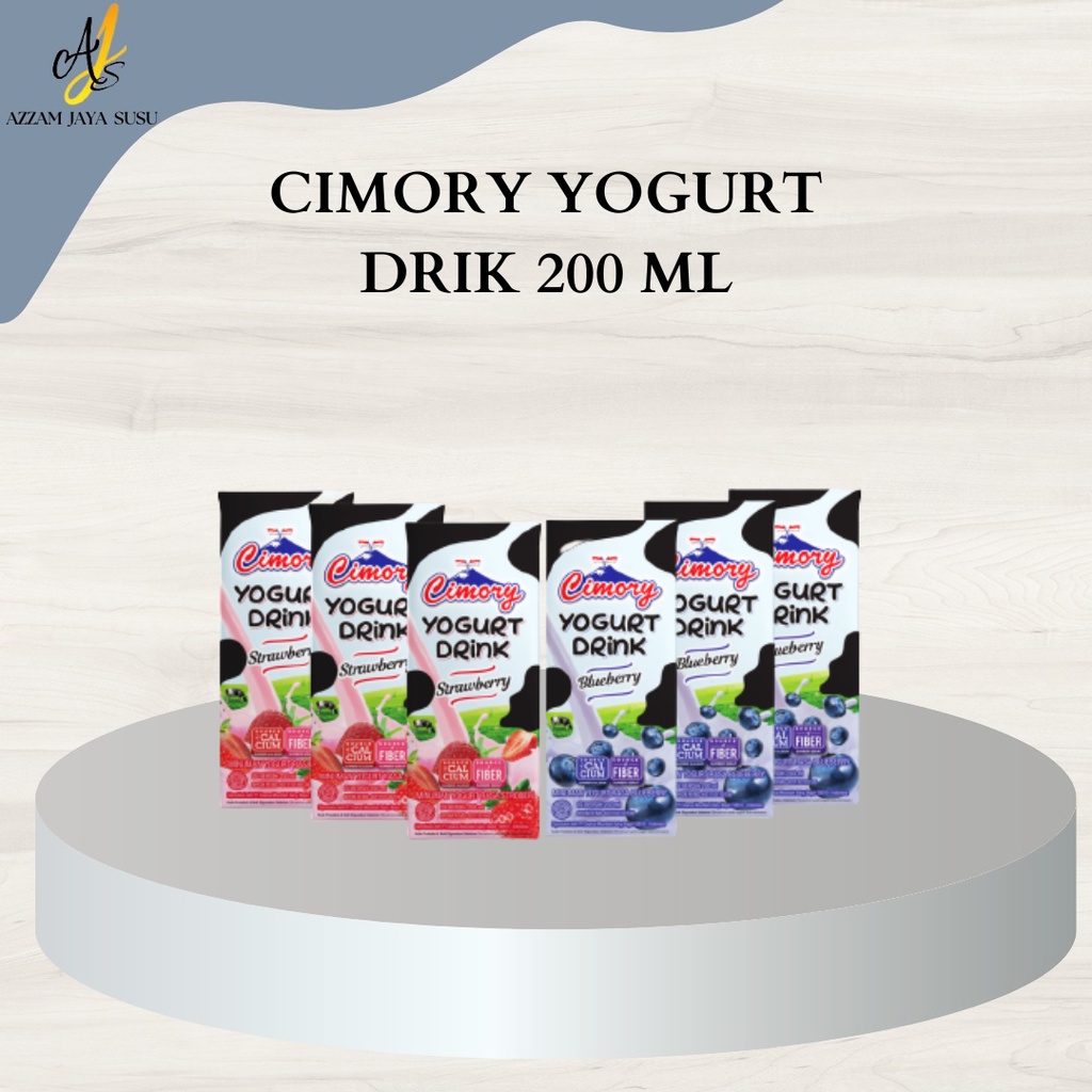 Jual CIMORY YOGURT DRINK KOTAK 200 ml / Azzam Jaya Susu | Shopee Indonesia