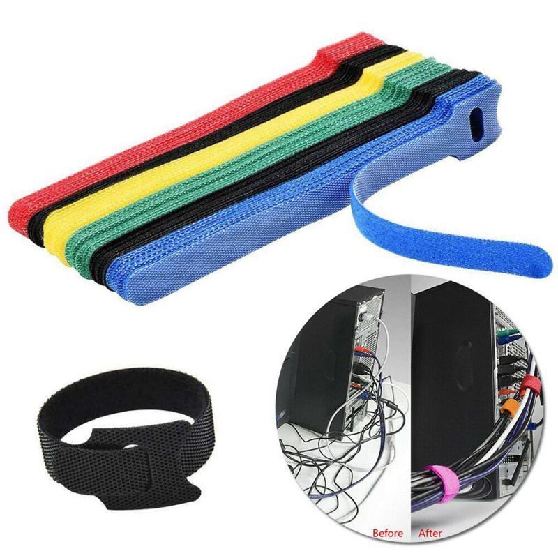 Jual PENGIKAT KABEL VELCRO STRAP PERAPI / PENGGULUNG PENGAIT Tape Klip ...