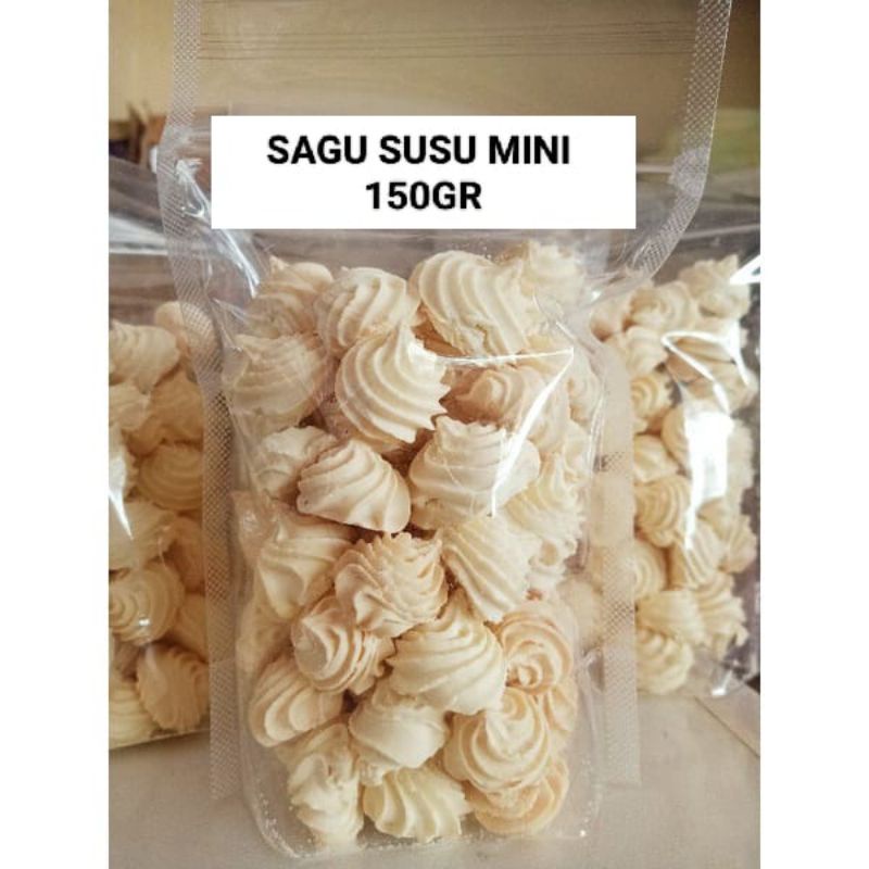 Jual KUE SAGU SUSU MINI 150 GR MIRASA | Shopee Indonesia
