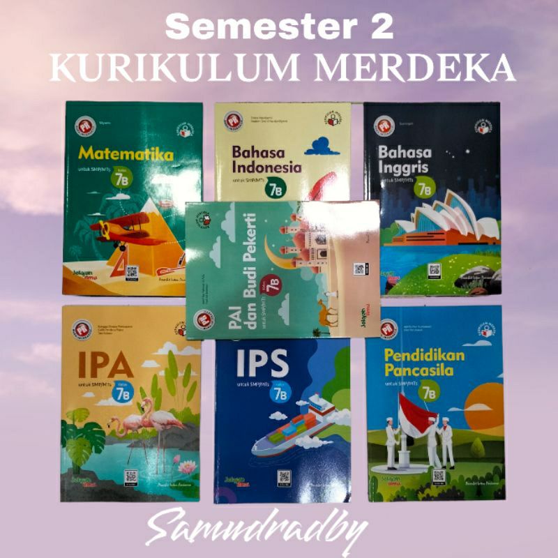 Jual Buku lks pr interaktif SMP kelas VII, 7 semester 2 tahun 2023 kurikulum merdeka Intan ...