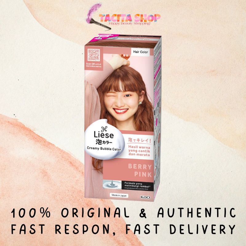 Jual Liese Creamy Bubble Hair Color / Liese Bubble Hair Color / Liese ...