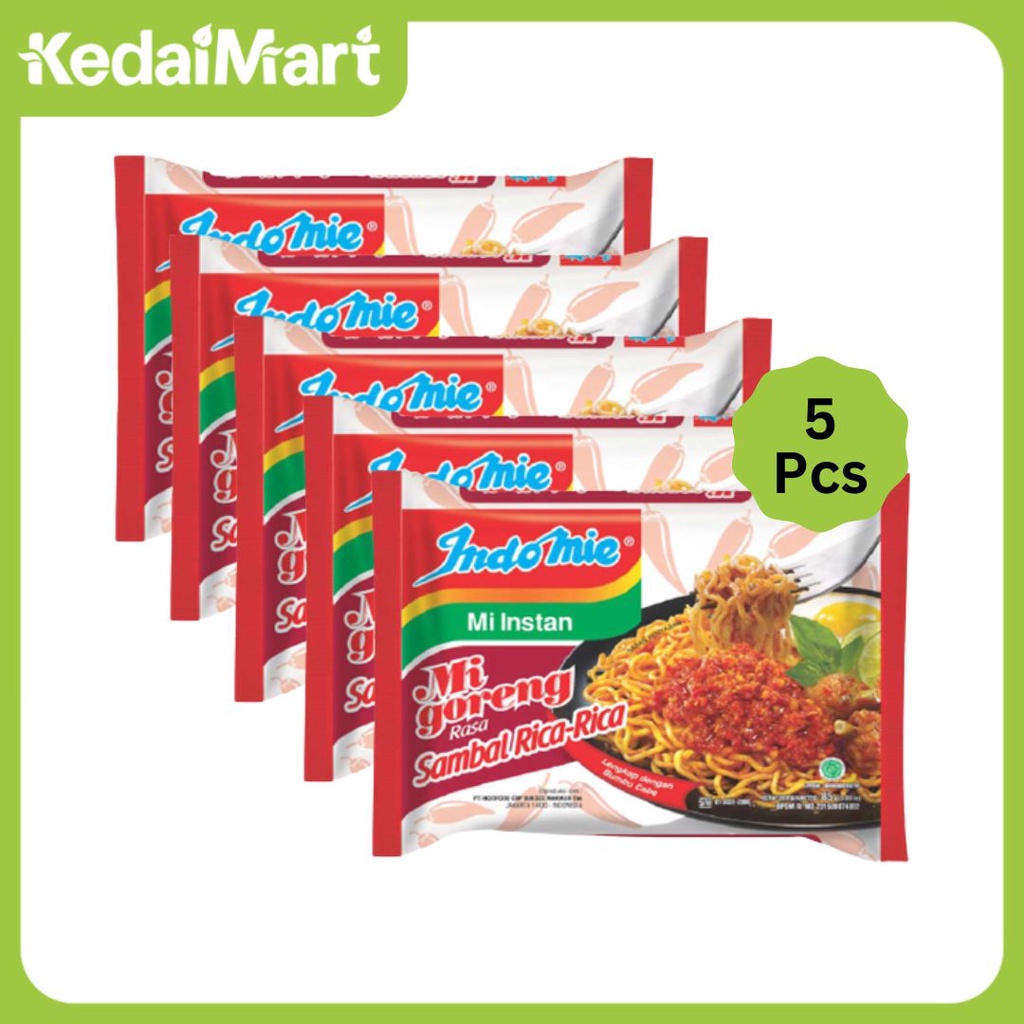 Jual Paket Bundling Indomie Mie Instan Goreng Rasa Sambal Rica-rica Isi ...