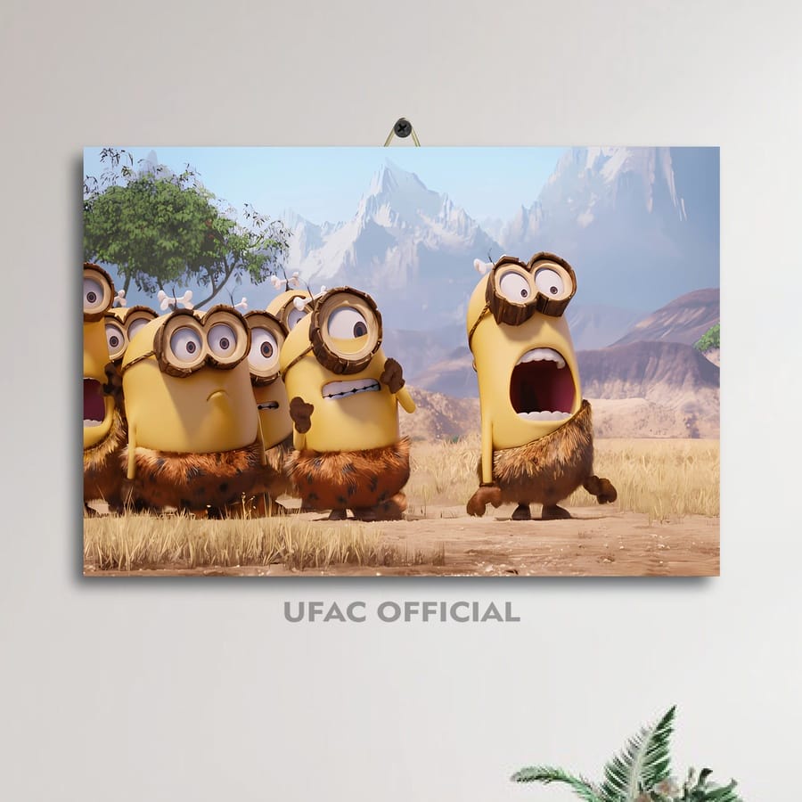 Jual 21-40 DEKORASI KAMAR MURAH KARTUN GRU MINION 20X30 F84LK/VX9LU/ POSTER RUANG BESAR MINION ...
