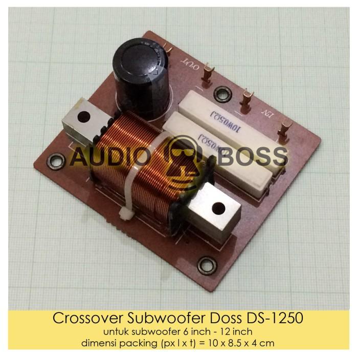 Jual Crossover Subwoofer Doss DS 1250/Crossover Subwoofer Doss Indoor ...