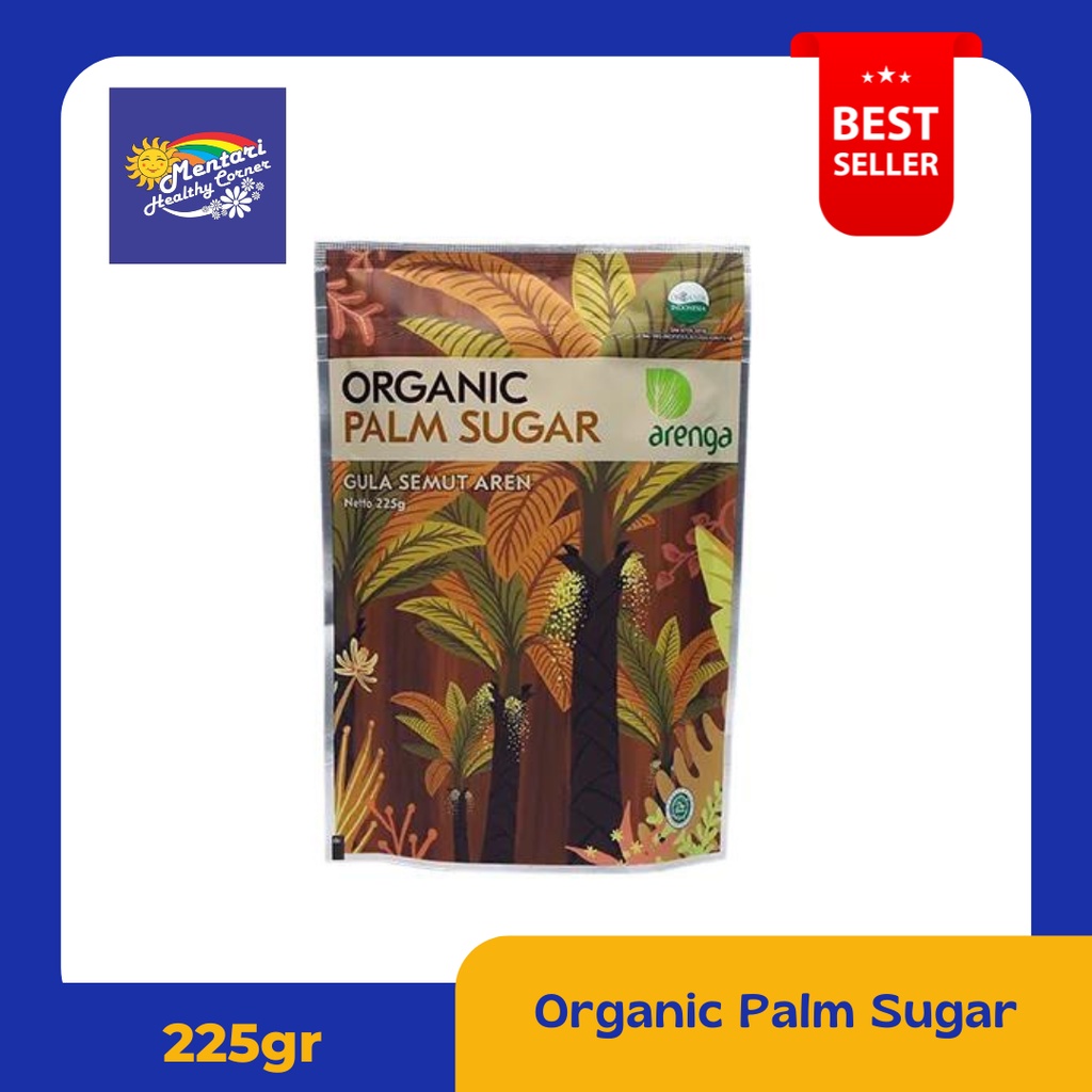 Jual Organic Arenga Palm Sugar 225gr / Gula Semut Aren Organik 225Gram ...