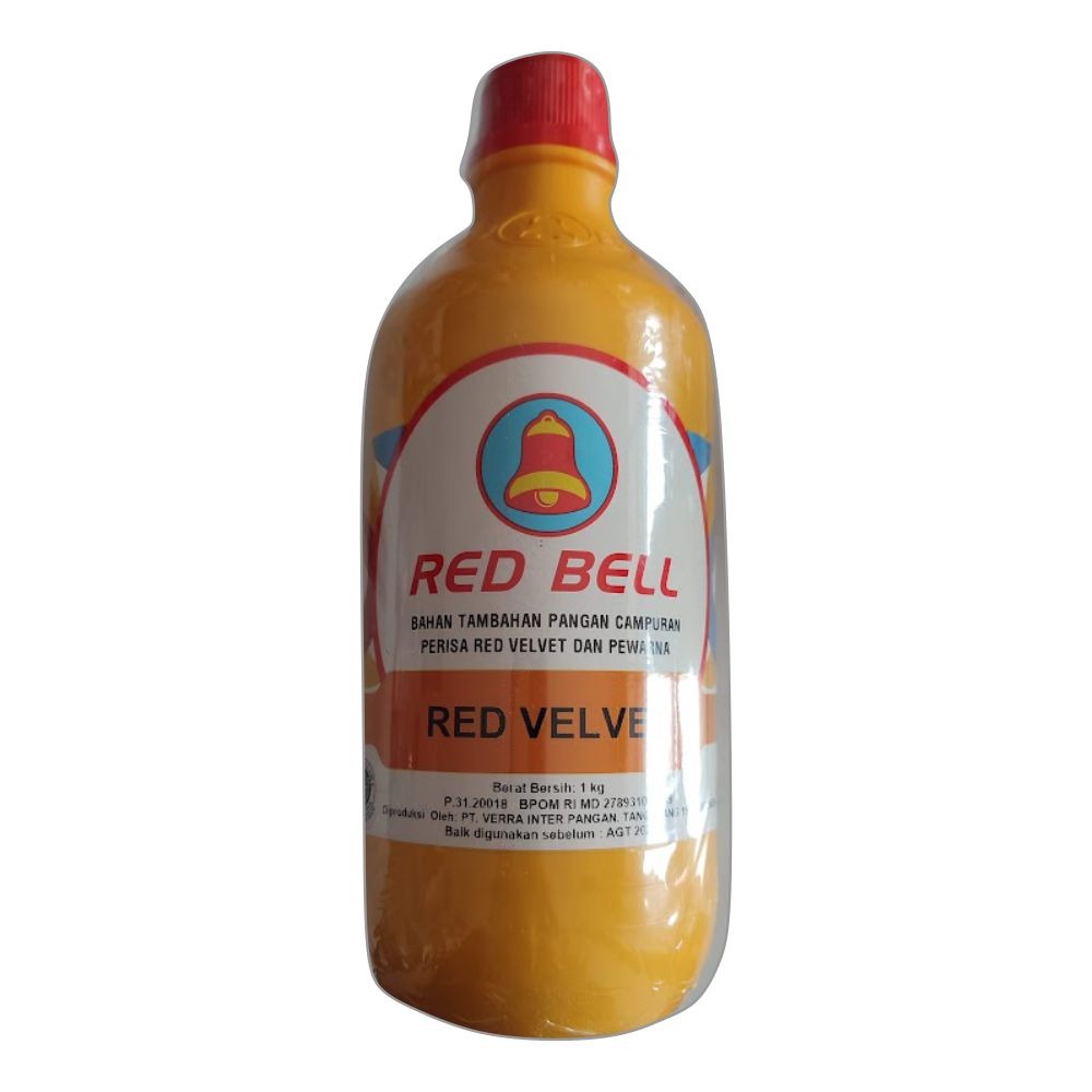 Jual Perisa Pasta Red Velvet 1 Liter Red Bell | Shopee Indonesia