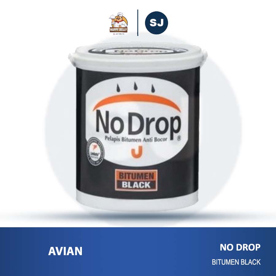 Jual Cat pelapis anti bocor No drop Bitumen Black anti lumut 20 kg | Shopee Indonesia