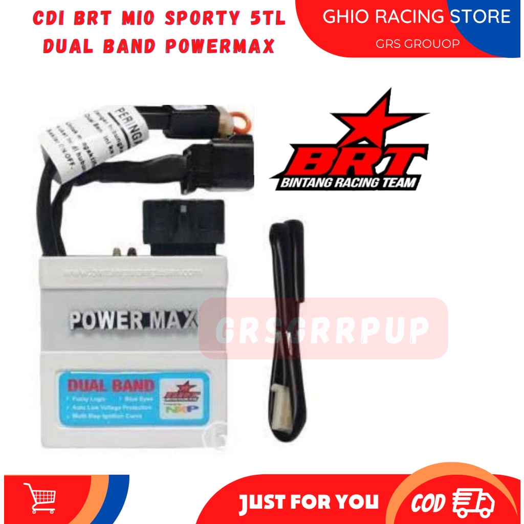 Jual CDI BRT POWERMAX Mio Sporty Old Smile Fino Soul Karbu Nouvo Z ...